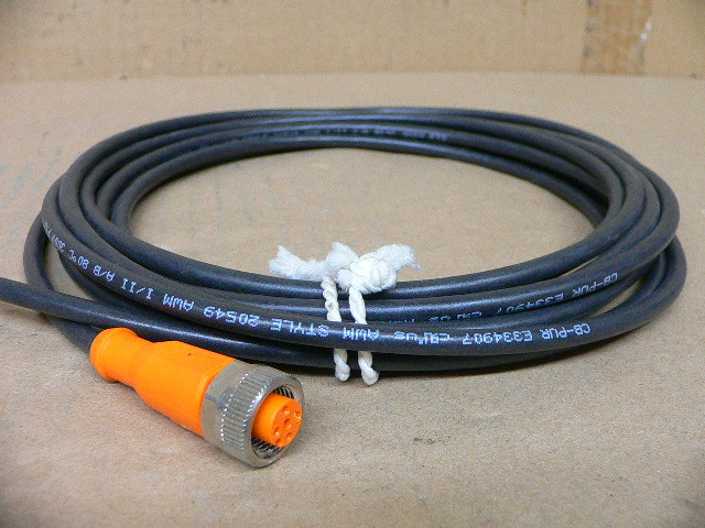 IFM EVC002 E334907 M12 Male to M8 Female Cordset - Fen Industrial