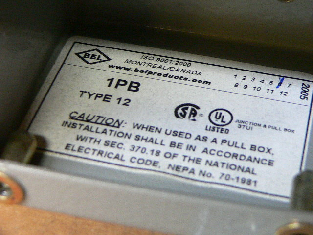 Bel 1Pb Type 12 Pushbutton Enclosure - Fen Industrial