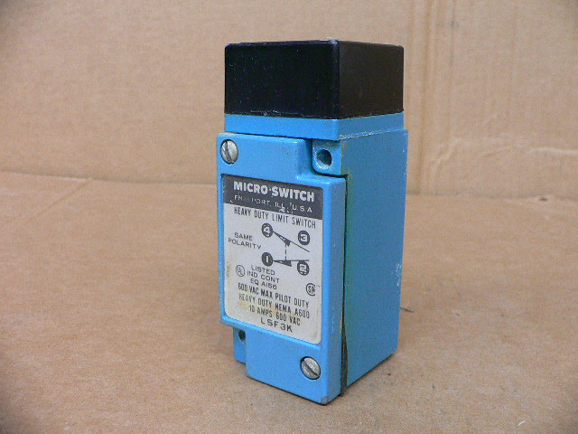Micro Switch Lsf3k Heavy Duty Limit Swtich 600Vac - Fen Industrial