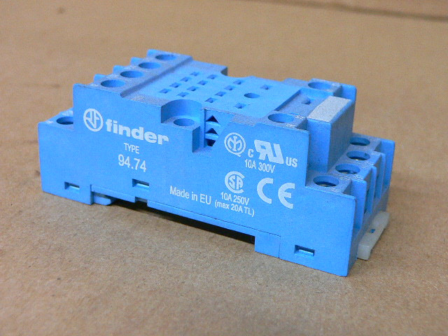 Finder 94.74 Relay Base Socket 14-Pin - Fen Industrial