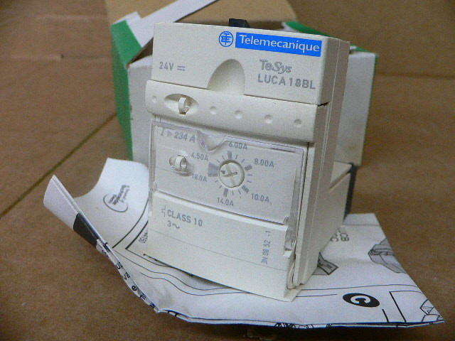 Telemecanique Schneider Electric Luca18bl Motor Control - Fen Industrial