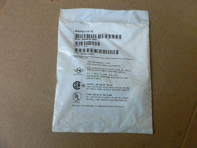 Pentair Raychem 805979-000 Rayclic-E End Seal Kit - Fen Industrial