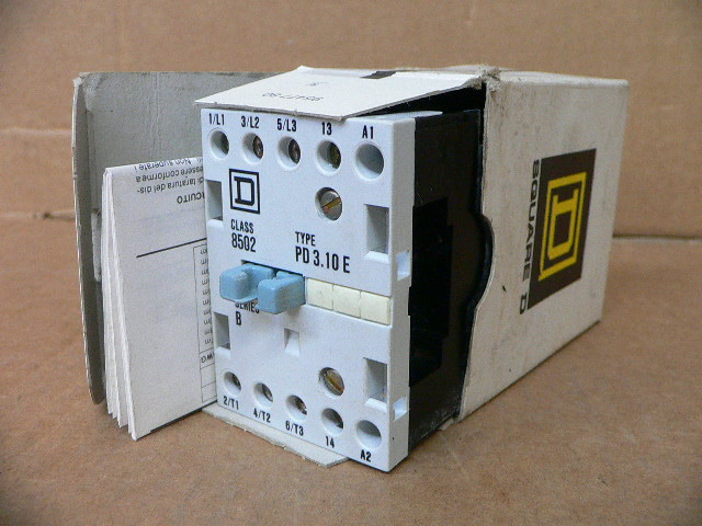 Square D 8502-Pd3.10E Contactor 110/120V (Nib) - Fen Industrial