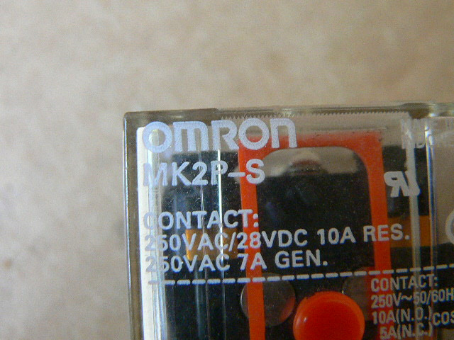 Omron Mk2p-S Relay 110Vac Coil - Fen Industrial