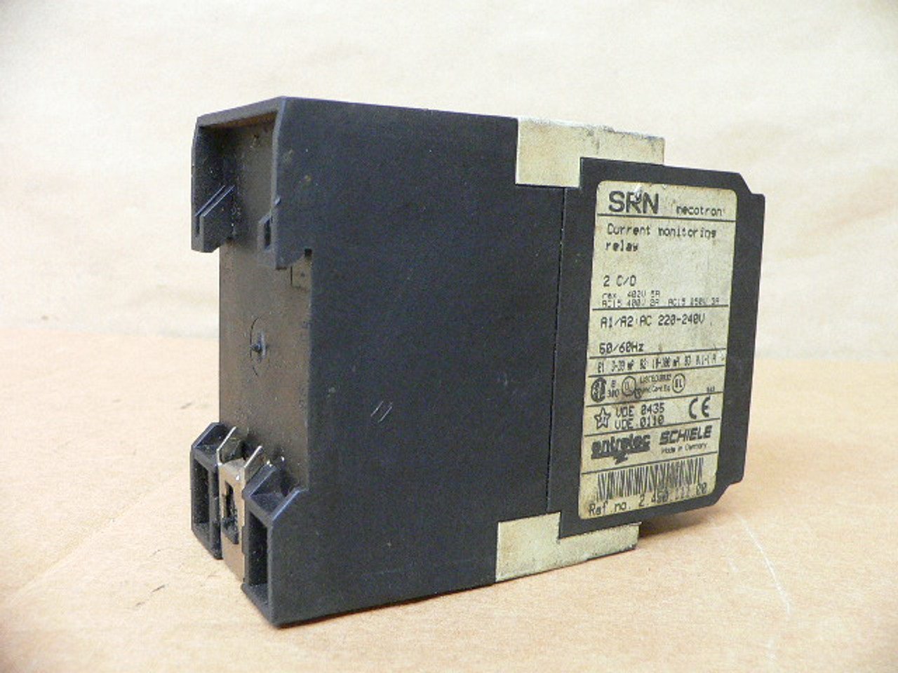 Entrelec Srn Current Monitoring Relay - Fen Industrial