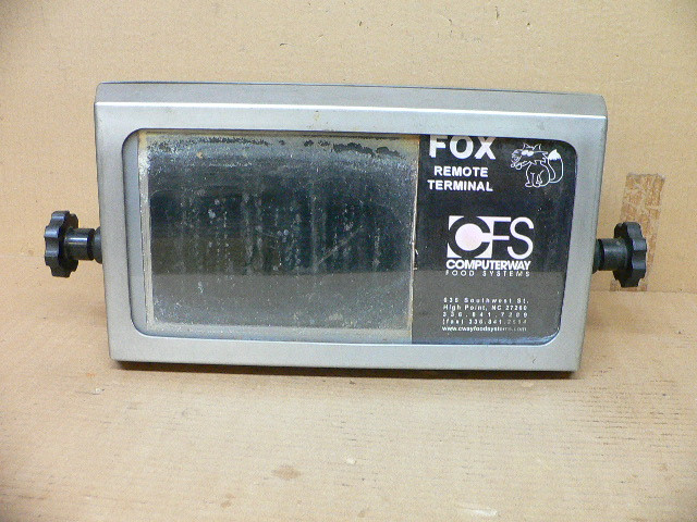Fox Remote Terminal Computerway Food Systems Operator Interface Panel ...