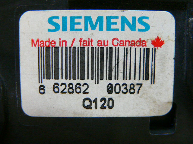 Siemens Q120 1 Pole 20 Amp Circuit Breaker - Fen Industrial