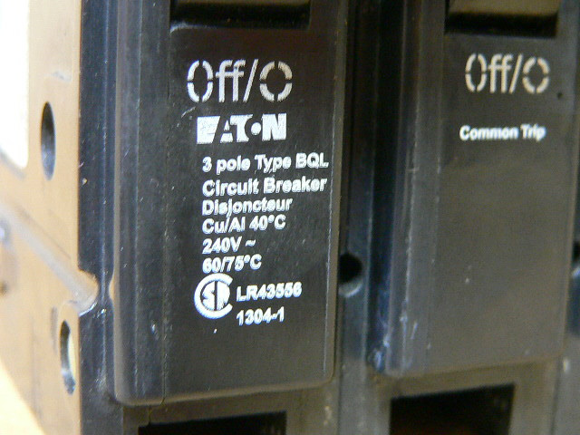 Eaton Bql315 3P 15A Bolt-On Breaker - Fen Industrial