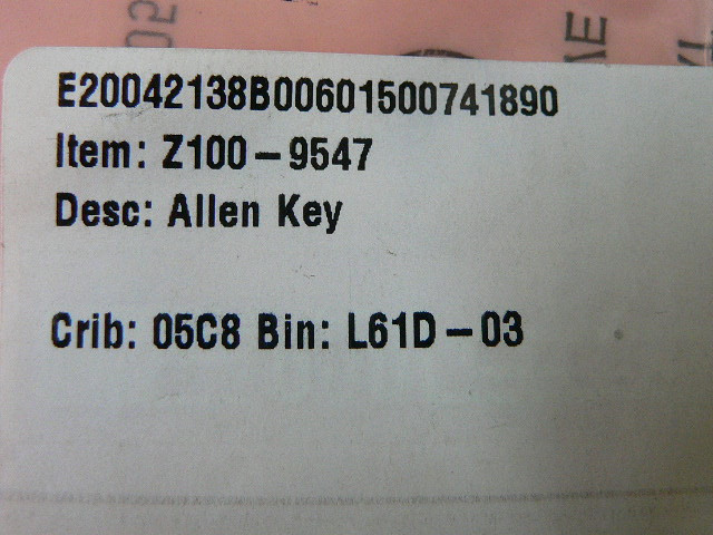 Fronius Z100-9547 Allen Key - Fen Industrial