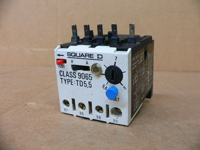 Square D 9065 Td5,5 Thermal Overload Relay - Fen Industrial