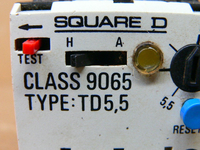 Square D 9065 Td5,5 Thermal Overload Relay - Fen Industrial