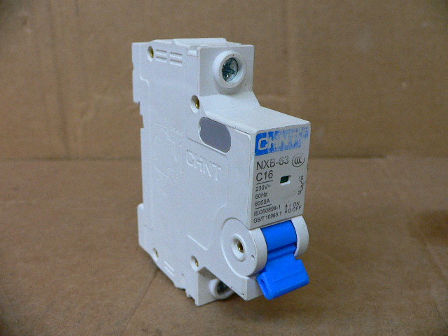 Chint Nxb-63 C16 Modular Circuit Breaker 1P 6Ka 230V 50Hz - Fen Industrial