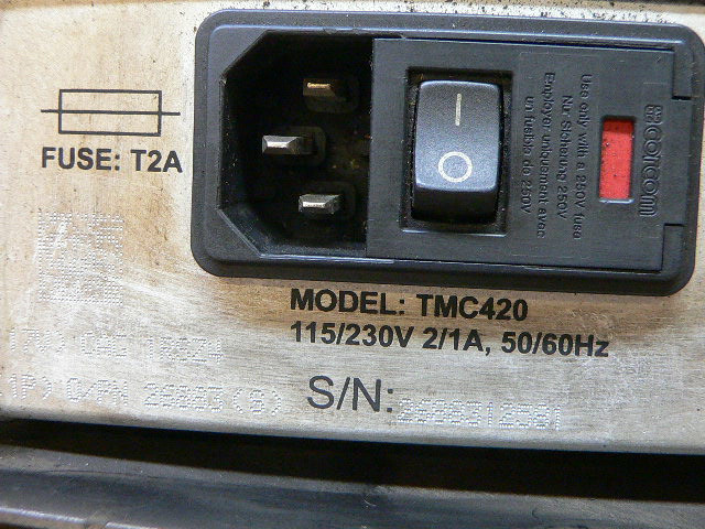 Telesis Tmc420 Controller Lcd Display Keyboard Pinstamp Marking System ...