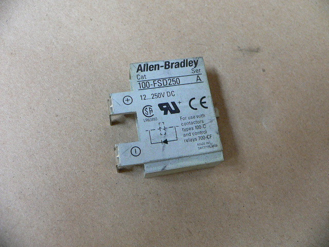 Allen Bradley 100-Fsd250 Surge Suppressor, Diode Module, 12-250V Dc ...