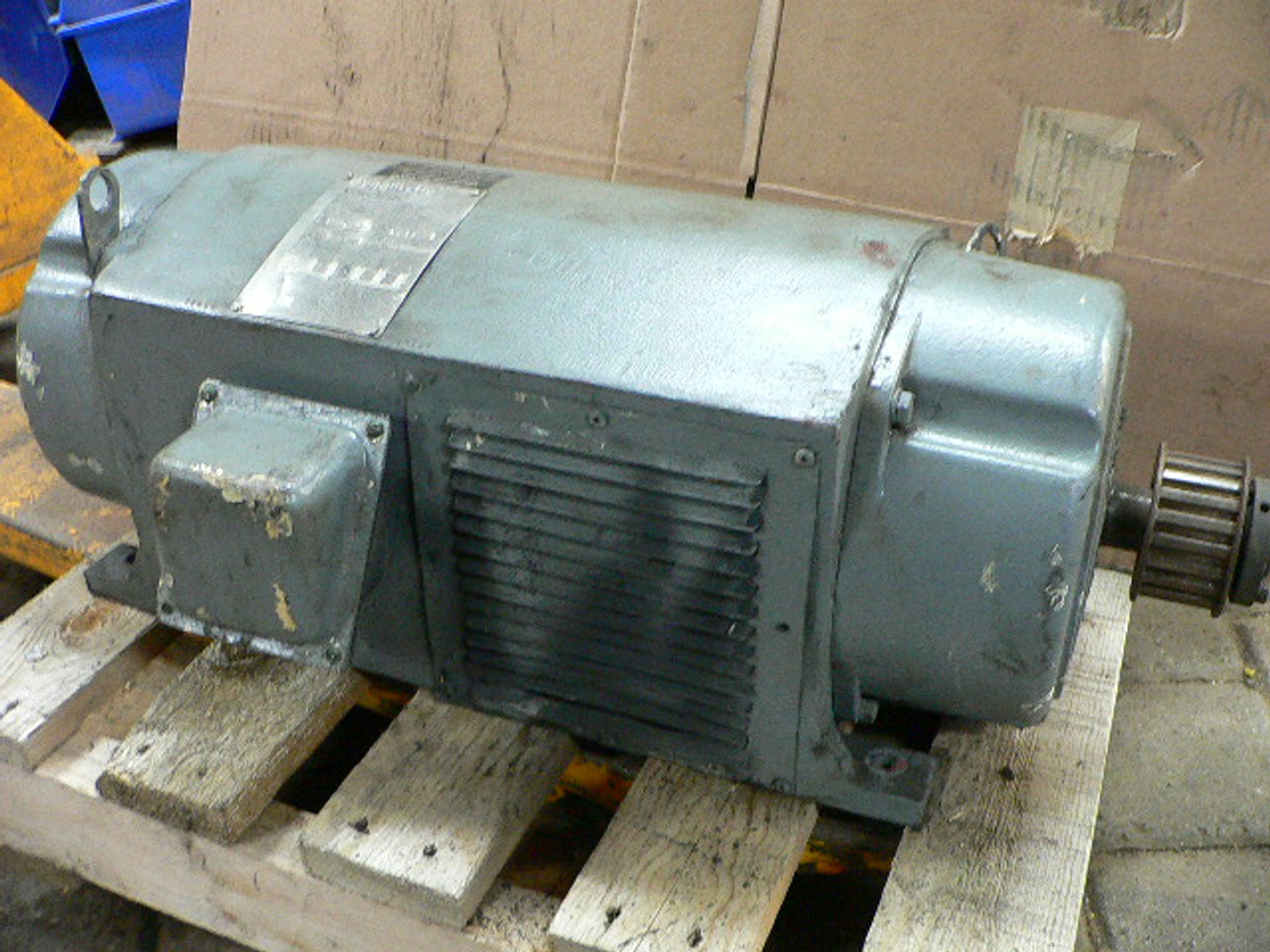 Dynamatic Adjusto-Spede M2-100015-9043 1685Rpm 90Vdc 460V 10Hp Dc Motor ...