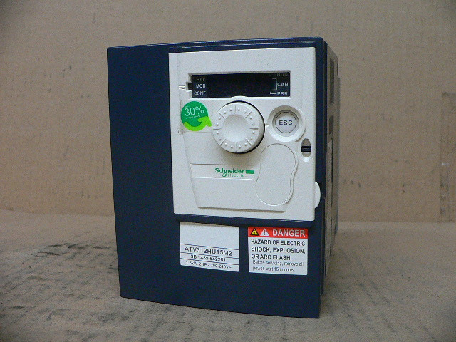 Schneider Electric Telemecanique Atv312hu15m2 Ac Drive 2 Hp 240 Vac ...