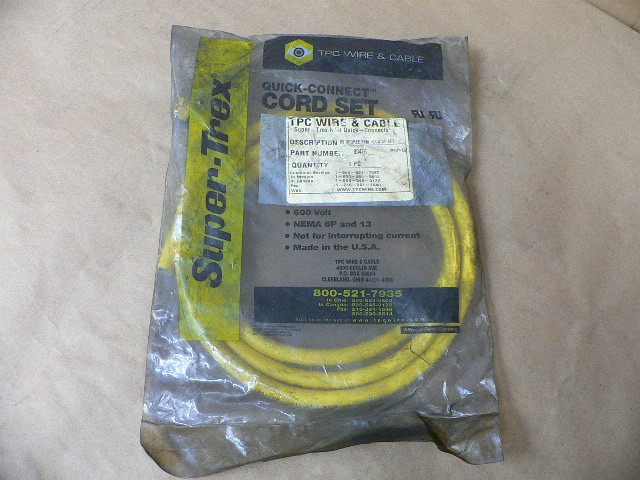 Tpc Wire And Cable 89466 90 Degree 6Ft Cable Assembly - Fen Industrial