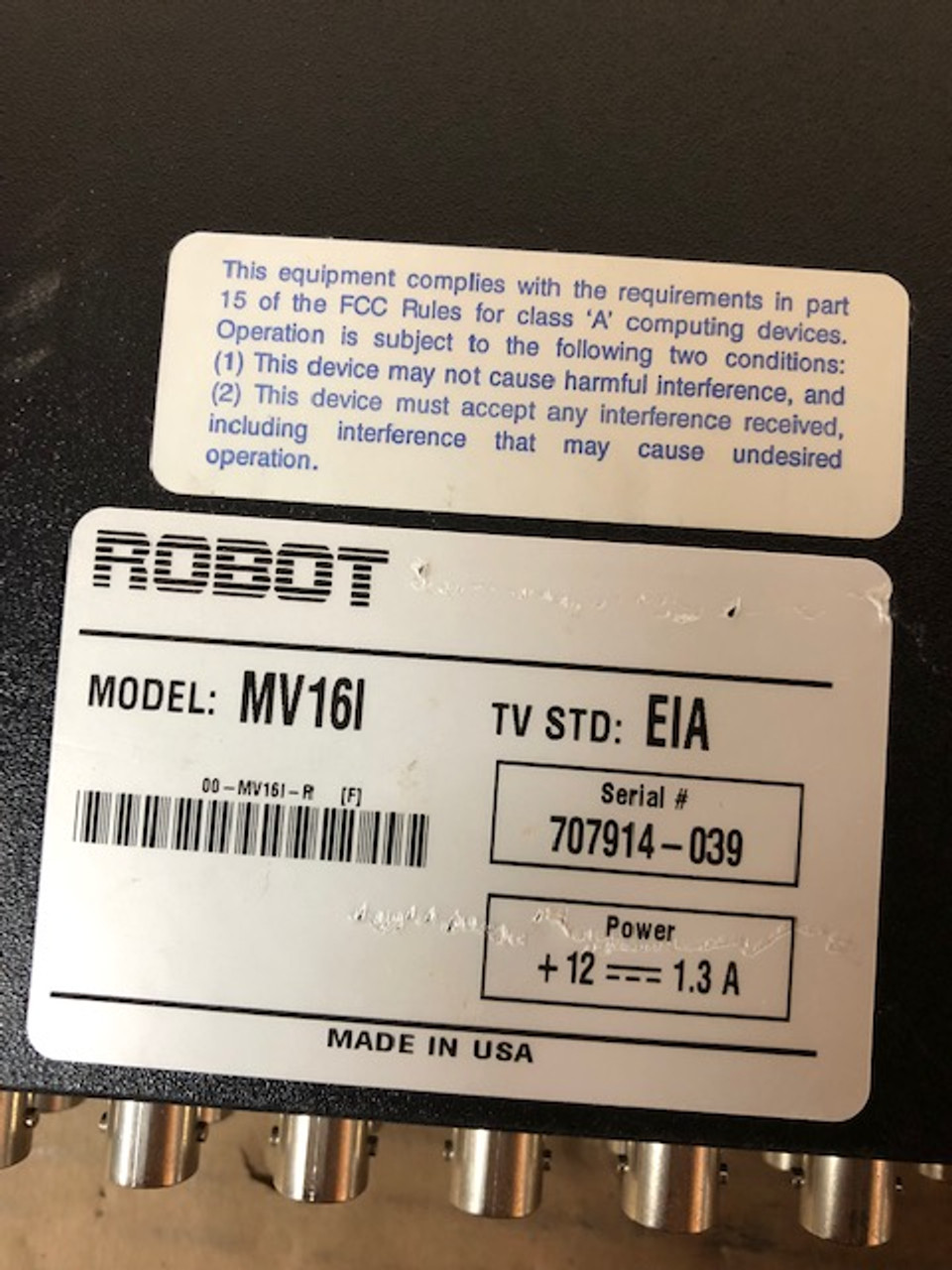 Robot Mv16i Multivision Plus Processor Fen Industrial