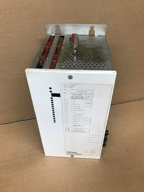 Pertron Controls Corp Weld Timer Tim 4000 Square D - Fen Industrial
