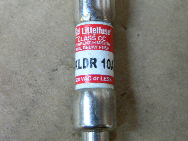 Littelfuse Kldr 10 Kldr-10 Midget Time-Delay Fuse 10 Amp (10 A) 600V ...