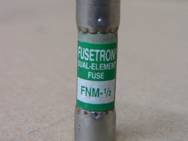 Bussmann Fnm-1/2 (Fnm-0.5) 0.5Amp Time-Delay Fuses 250 Vac - Fen Industrial