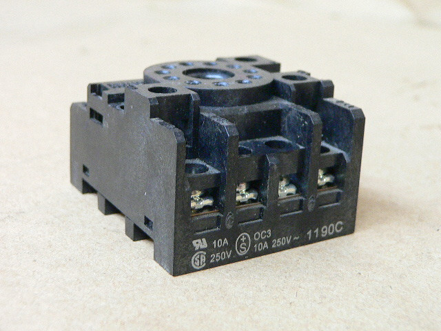 Omron Pf113a-E Relay Socket For Mm3 Electromechanical Relay 11 Pins ...