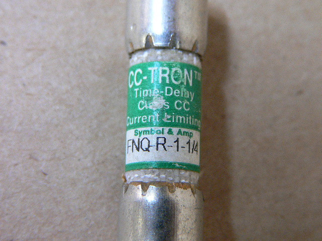 Bussmann Fnq-R-1-1/4 1-1/4 Amp Fuse Cc-Tron Fnqr11/4 - Fen Industrial