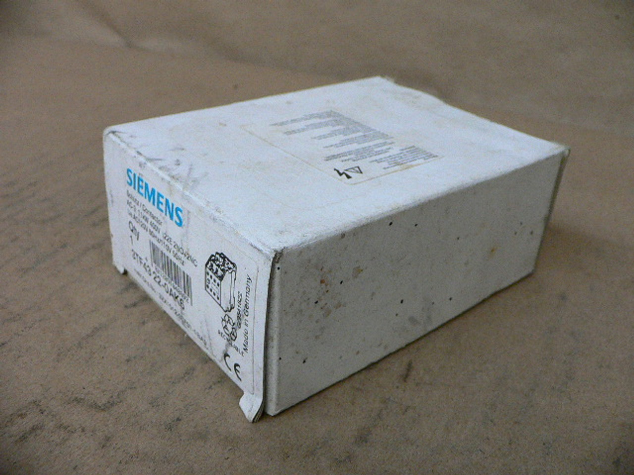 Siemens 3Tf43 22-0Ak6 Contactor 22Amp 3Pole Ac Operation 110/120Vac 50 ...