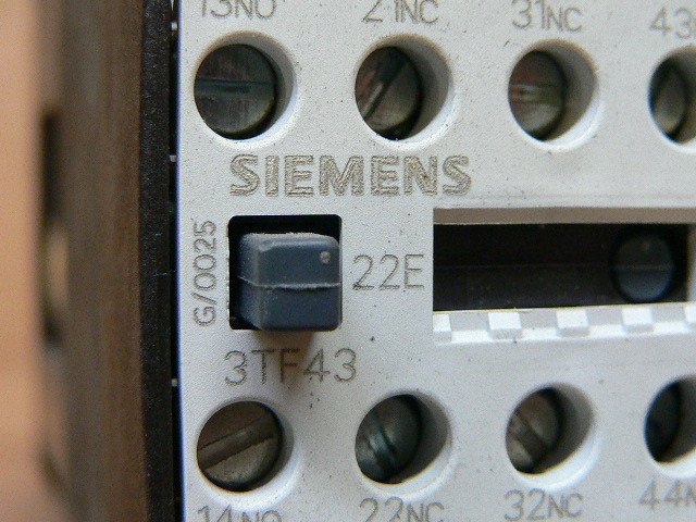 Siemens Contactor 3Tf43 30A 600V 3Tf4310 - Fen Industrial