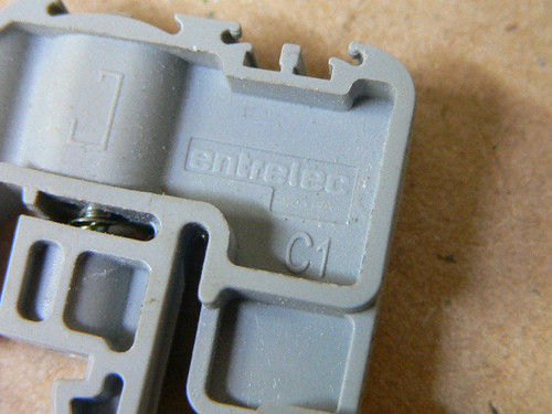 Entrelec C1 (Lot Of 2) Terminal Block - Fen Industrial
