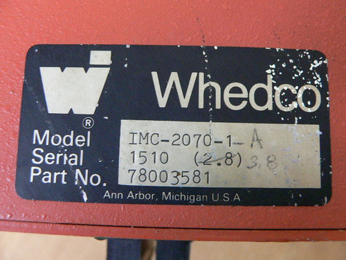 WHEDCO IMC-2070-1-A SERVO DRIVE AMPLIFIER MODULE - Fen Industrial