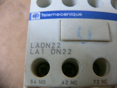 Telemecanique Ladn22 Auxiliary Contact Block - Fen Industrial