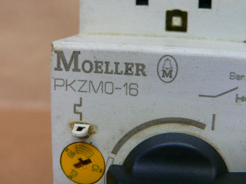 Klockner Moeller Pkzm0-16 Motor Circuit Breaker - Fen Industrial