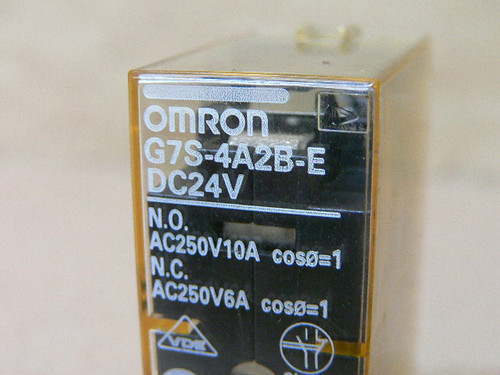 Omron G7s-4A2b-E Dc24v Safety Relay - Fen Industrial