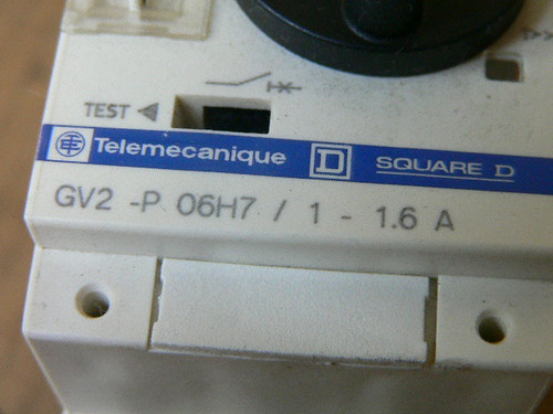 Telemecanique Gv2-P06h7 1-1.6A Circuit Breaker - Fen Industrial