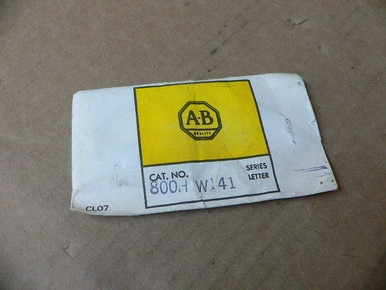 ALLEN-BRADLEY 800H-W141 RED "STOP" PUSHBUTTON SWITCH COVER - Fen Industrial