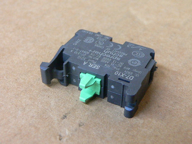 Sprecher & Schuh D7-X10 Auxiliary Contact Block - Fen Industrial