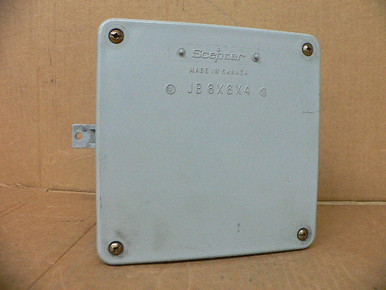 Scepter Jb664 6"X6"X4" Pvc Junction Box - Fen Industrial