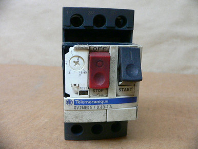 Telemecanique Gv2me05 0.63-1A Motor Circuit Breaker - Fen Industrial