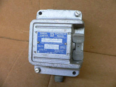 Square D 2510 Fr1h Manual Starter - Fen Industrial