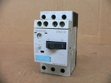 Siemens 3Rv1011-0Ga10 Motor Starter Protector Circuit Breaker - Fen ...