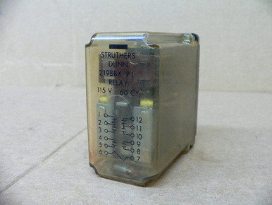 Struthers Dunn 219Bbx-Pl Relay 115 V - Fen Industrial