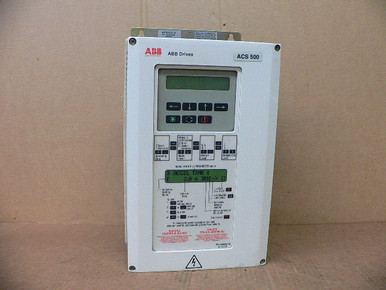 Abb Acs 500 Abb Drives Acs 501-003-4-00P2 3Hp Constant/ 5Hp Variable ...