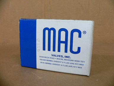 Mac Valves, Inc. 45A-Lac-Daaj-1Kd Manifold Solenoid Valve - Fen Industrial