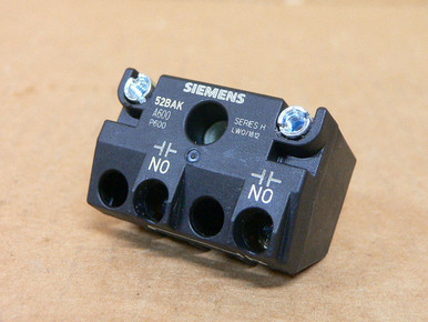 Siemens 52Bak Contact Block - Fen Industrial