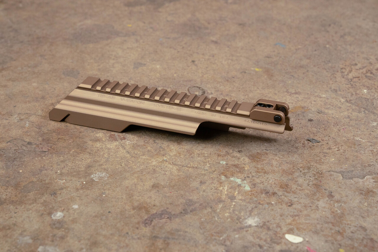 Dog Leg Rail, Gen-3 - C39, RAS-47 & VSKA - Texas Weapon Systems