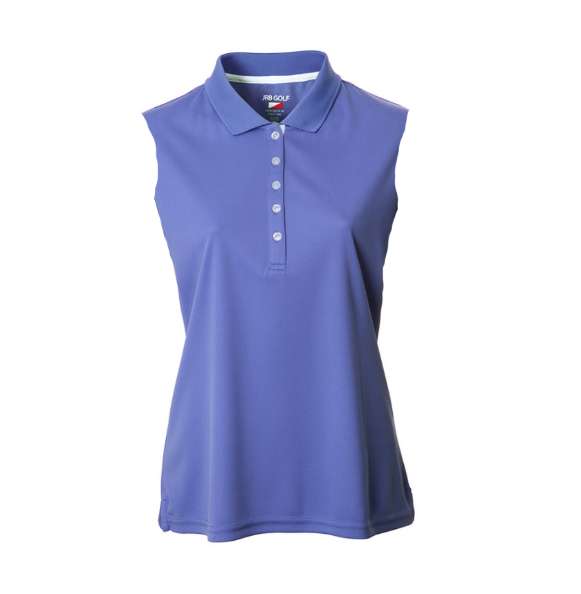 JRB Ladies Golf Spring Sleeveless Polo - One Up Golf