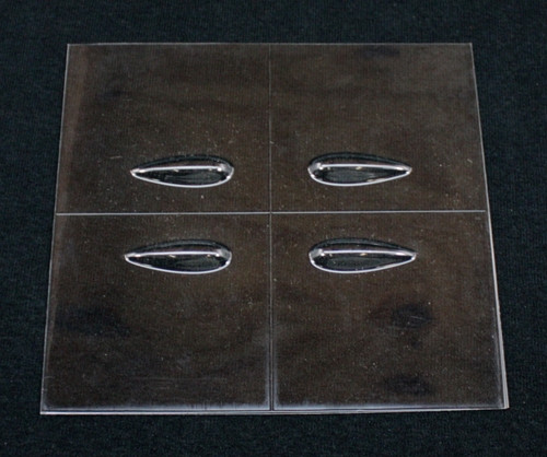 SERVOCOVERLG Servo Cover, Large, Clear - Graves RC Hobbies