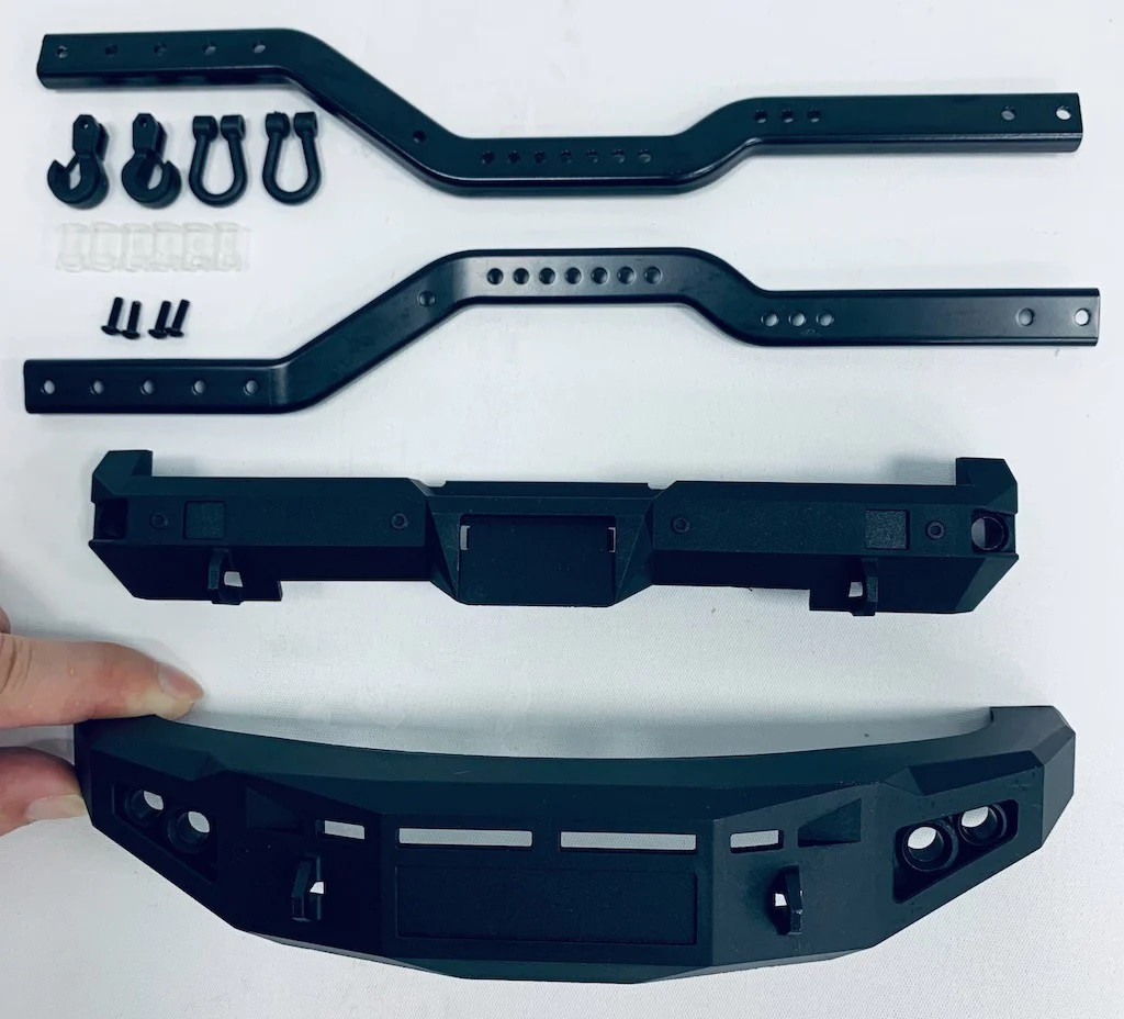 CEGCD0450 CEN Molded Front & Rear Black Bumper Set for F450 - Graves RC ...