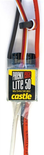 CSE010011300 Castle Creations Phoenix Edge Lite 50 34V 50A BL ESC ...